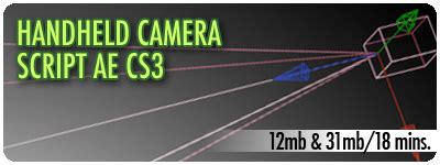 Handheld Camera Script By David Torno ProVideo Coalition