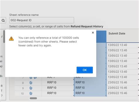 Error Message Some Cross Sheet Formula Cant Be Updated Smartsheet