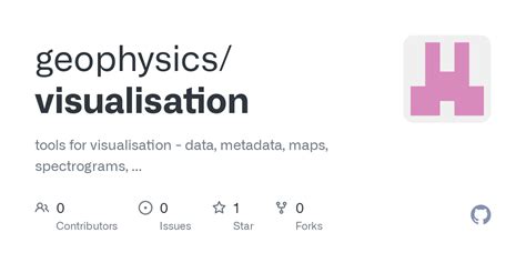 GitHub Geophysics Visualisation Tools For Visualisation Data Metadata Maps Spectrograms