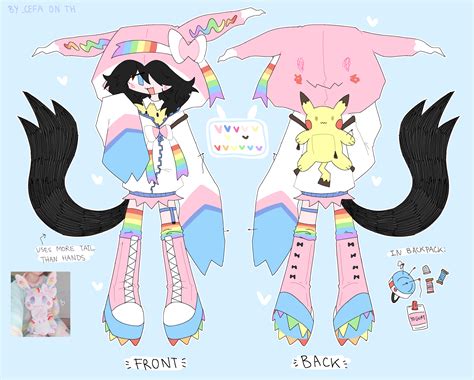 [ota] Sylveon X Mimikyu Adopt On Toyhouse