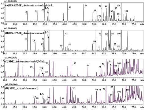 A D Comparison Of Hs Spme And Sde Technique With Gcms