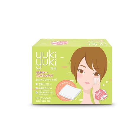 Boots Yukiyuki Silky Cotton Puff 80pcs Box