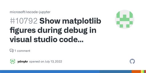 Show Matplotlib Figures During Debug In Visual Studio Code Using Ssh Conection Issue 10792