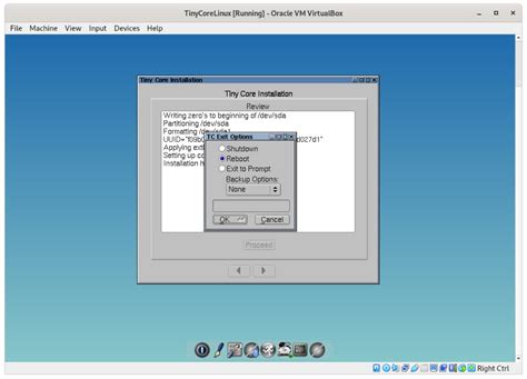 Bare Minimal TinyCore Linux For Installing Latest Ns Dev