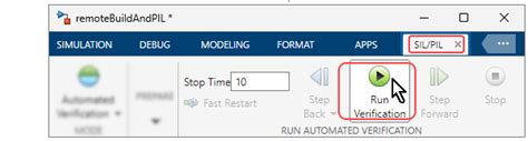 Build And Execute Generated Code Remotely Matlab And Simulink