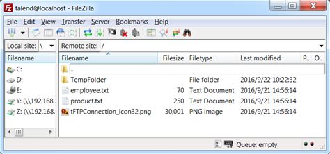 Creating A Job For Listing And Getting Filesfolders On An Ftp