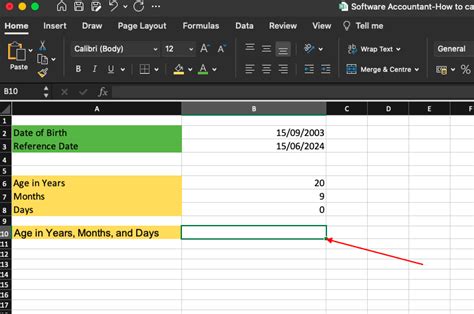 How To Calculate Age In Excel Easy Formulas