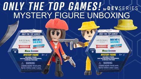 Devseries Roblox Mystery Figures Series 1 Unboxing Youtube