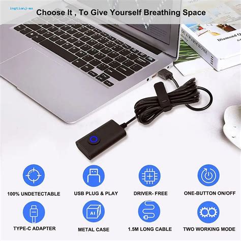 usb mouse mover usb mouse shaker usb type c mouse jiggler automatic