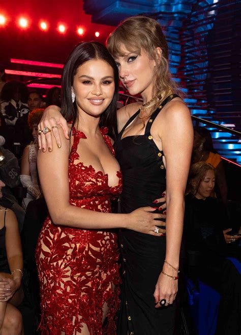 Taylor Swift Wears Bejeweled LBD for Girls Night Out with Selena Gomez