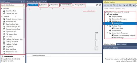 Create A New Ssis Project Sql Bi Tutorials