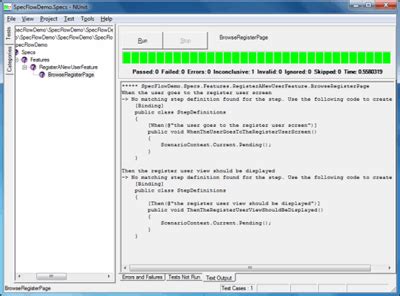 BDD Using SpecFlow On ASP NET MVC Application CodeProject