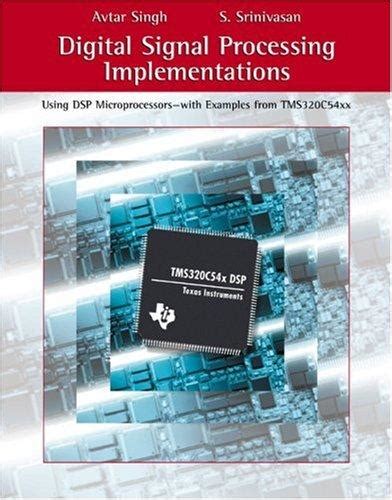 Digital Signal Processing Implementations By Avtar Singh Open Library