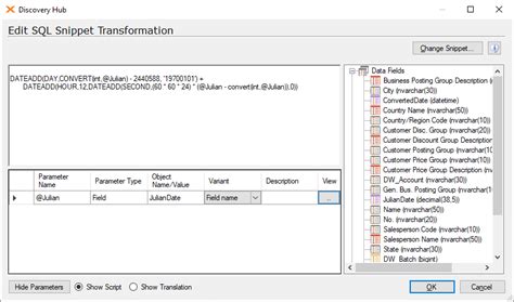 SQL Snippets TimeXtender Support