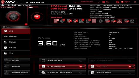 Review Msi Z370 Gaming Pro Carbon Ac Motherboard Techporn