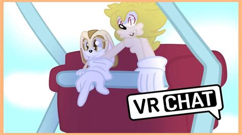 Fleetway Sonic And Cream The Rabbit Meet In Vrchat