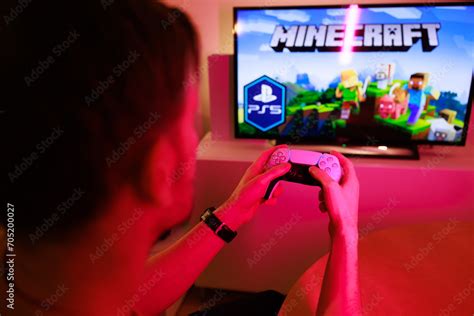 Foto De Playstation 5 Game Minecraft New Sony Ps5 Console Dualsense Foto De Playstation 5 Game Minecraft New Sony Ps5 Console Dualsense