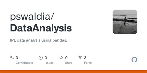 Github Pswaldiadataanalysis Ipl Data Analysis Using Pandas