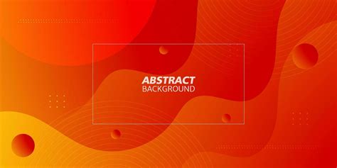 Colorful Orange Gradient Illustration Background Dynamic With Simple Wave Style Pattern Cool