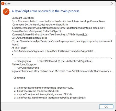 Curseforge Installation Problem R Curseforge