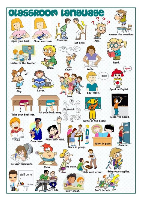 Classroom Language ~ Teacher Mr Luis English Classroom Classroom Classroom Language ~ Teacher Mr Luis English Classroom Classroom