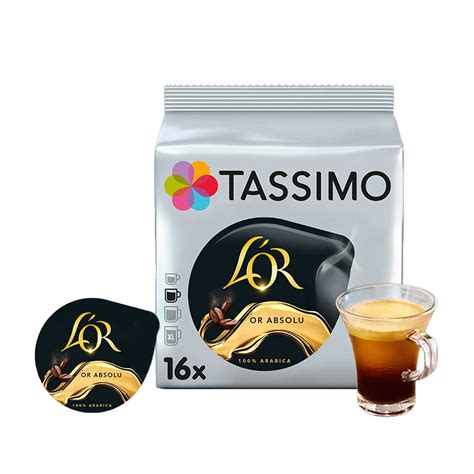 Tassimo Lor Espresso Xl Intense En Capsule De Café 5 X 16 Boissons