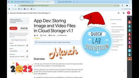 App Dev Storing Image And Video Files In Cloud Storage V11 Qwiklabs Courses Quicklab