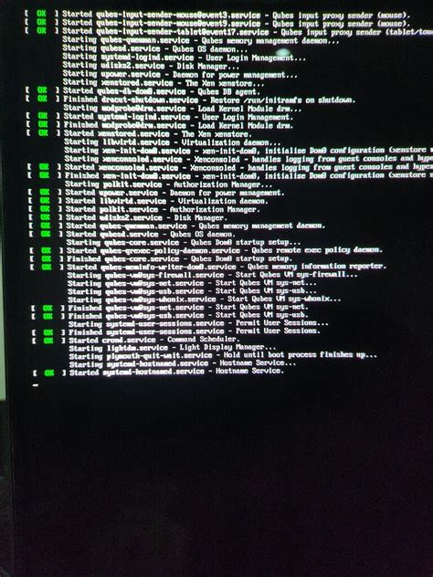 fresh install boot hanging at systemd rvice general