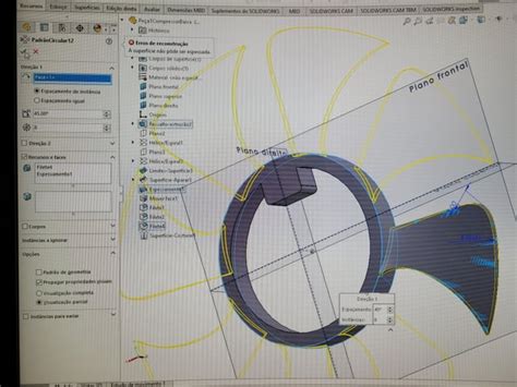How Can I Create A Circular Pattern R Solidworks