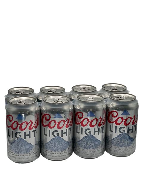 Coors Light 8 Pack Cans Available At South Park Liquor