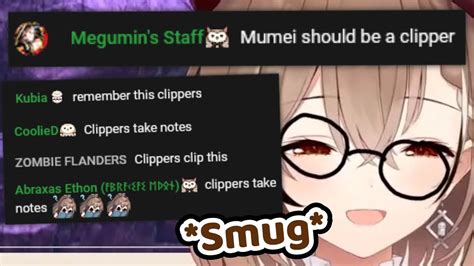 Mumei Has Really Good Taste As A Clipper Youtube