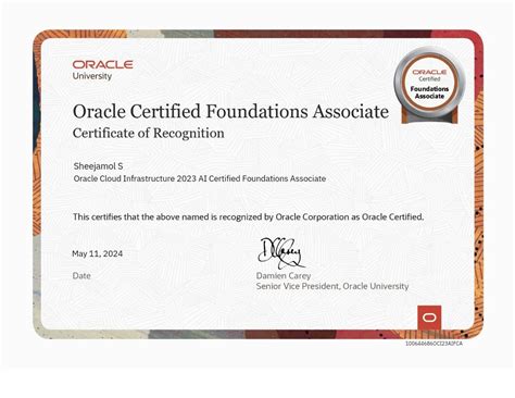 Sheejamol S On Linkedin Oraclecertified Continuouslearning