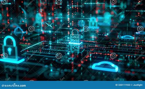 The Different Layers Of Encryption Resemble Multiple Locks Each One