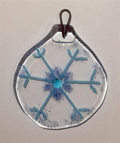 Fused Glass Xmas Decorations Workshop Montague Gallery