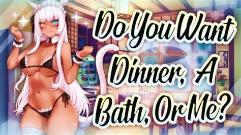 F M Your Neko GF Becomes Your Naughty Maid For The Night Me X Listener Lewd ASMR