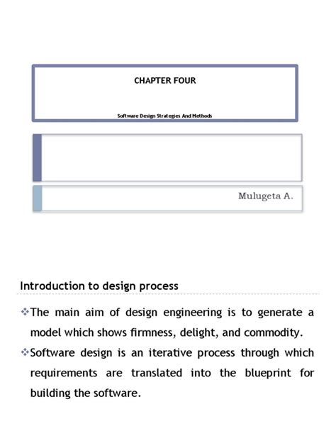 Ch 4 Software Design Strategies And Methods Pdf Abstraction
