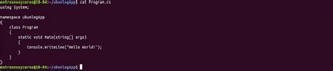 Dotnet Trabaja Con Net En Ubuntu 1804 Y Crea Tu Primera Aplicación