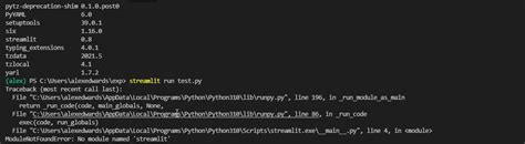 Pip Python Is Not Finding My Installed Modules In Venv Stack Overflow