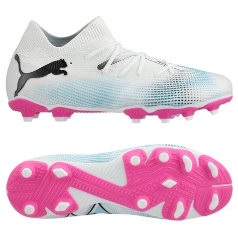 Puma Future 7 Match Fgag Phenomenal Vitsvartrosa Barn