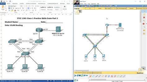Inter VLAN Routing VLANs And Trunking YouTube