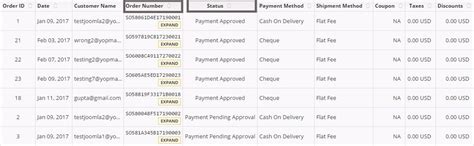 Checking Product Order Status