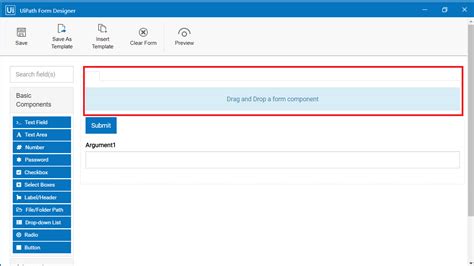 How To Use The Tabs Component In Forms Designer Activities Uipath