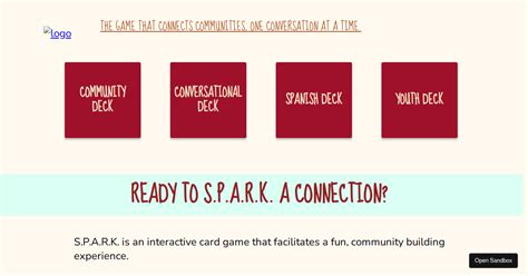 dev launchers sandbox contract spark deck codesandbox