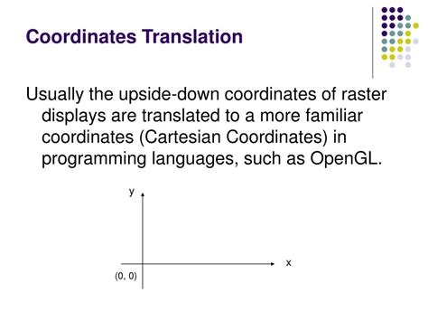 ppt computer graphics raster devices transformations powerpoint