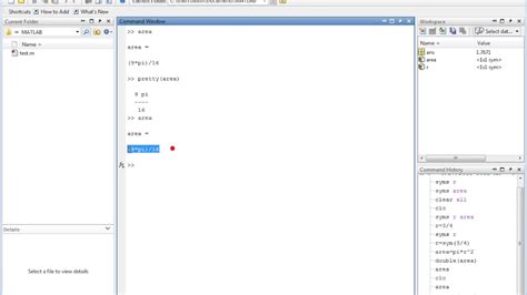 Ao Matlab Essential Skills Sect 14 Performing Calculations With Symbolic Variables Youtube