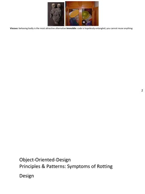Solution Object Oriented Design Principles Patterns Grasp Solid