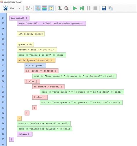 Number Guessing Game Project With C Programming And Flowgorithm Glurgeekcom