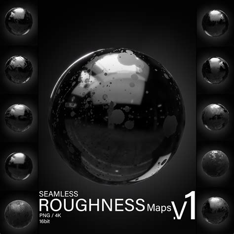 Artstation Roughness Maps Pack V1