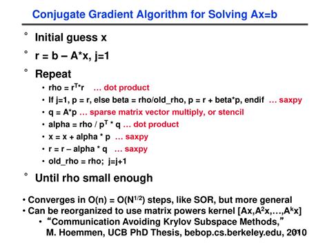 James Demmel Cs 267 Applications Of Parallel Computers Lecture 17