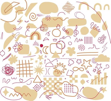 Abstract Geometric Shapes Vector Set Perfect For Modern Designs And Creative Projects 23154630